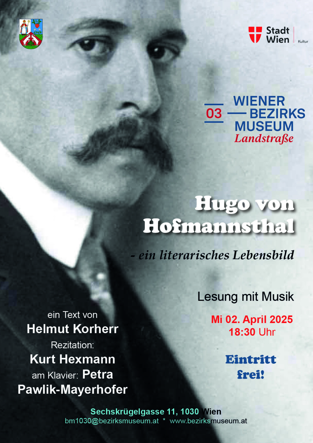 Wiener Bezirksmuseen - HUGO VON HOFMANNSTHAL